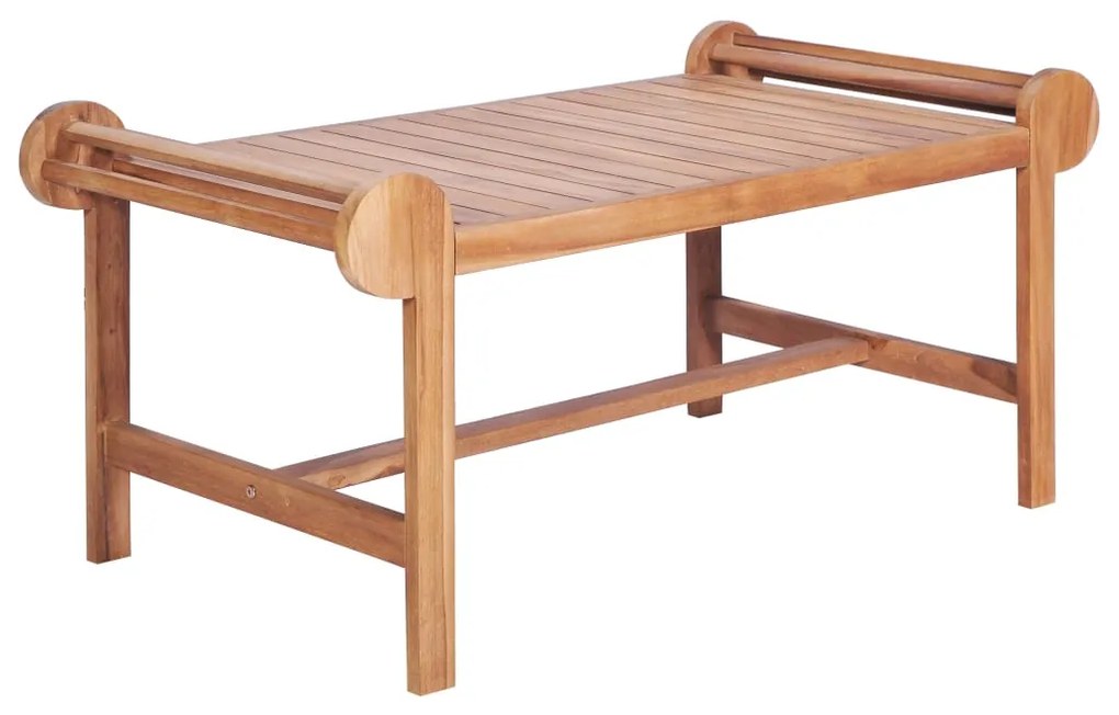 vidaXL Konferenční stolek 100 x 50 x 45 cm masivní teak