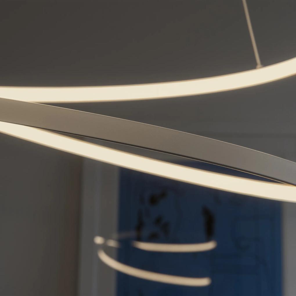 Ideal Lux LED Závěsné svítidlo Oz sp Ø 80 Barva: Bílá, Stmívání, řízení: on-off