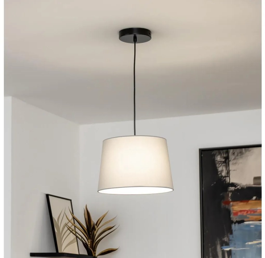 Brilagi - LED Lustr na lanku CERIA 1xE27/40W/230V pr. 30 cm šedá