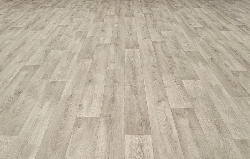 IVC GROUP LEOLINE PVC podlaha - lino Supertex TAVEL 571 - světlé šedobéžové dřevo ŠÍŘKA: 2 m