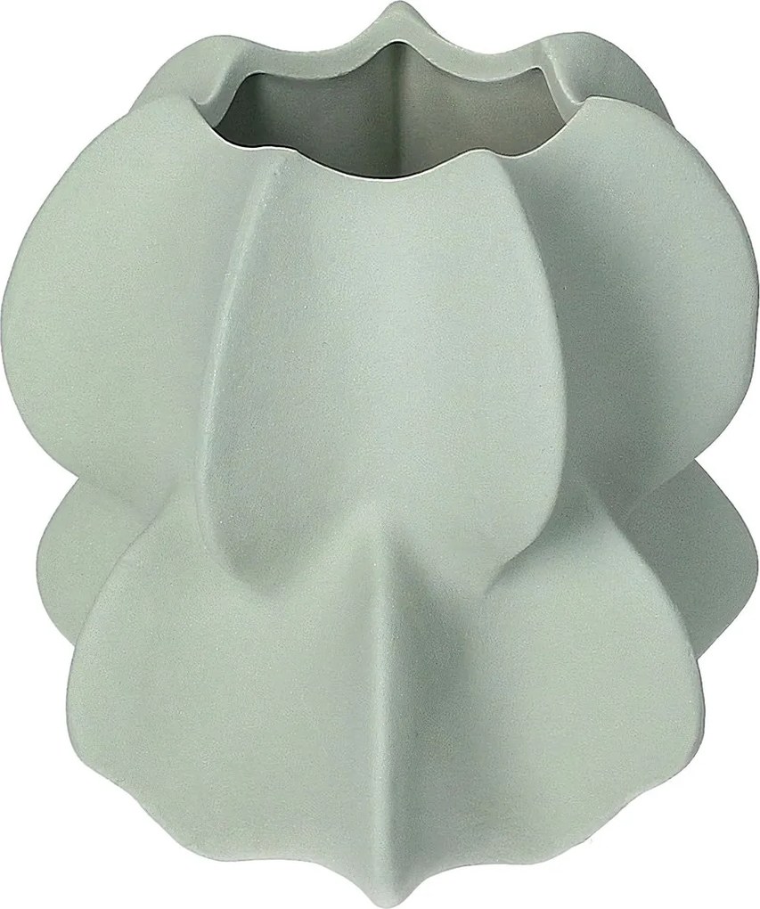 Vase Nuvia green 15x17 cm