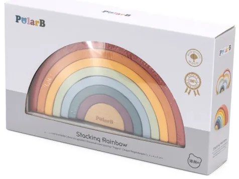 Montessori dřevěná duha Viga 44220 PolarB