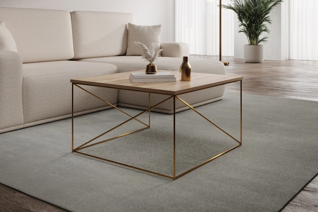 ADRK Furniture Konferenční stolek Nelia CT-NEL-G-A