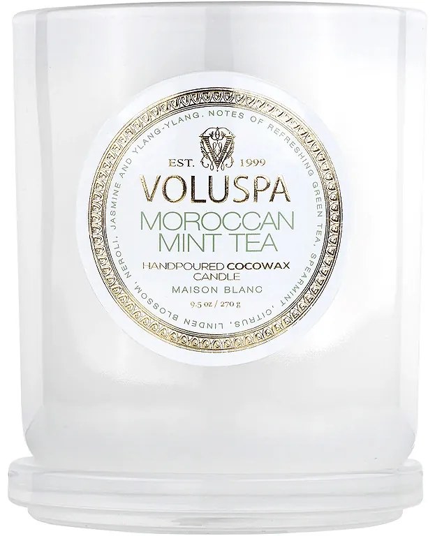 Voluspa – vonná svíčka Moroccan Mint Tea (Marocký mátový čaj), 270 g