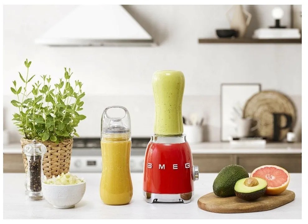 Červený stolní mixér 50's Retro Style – SMEG