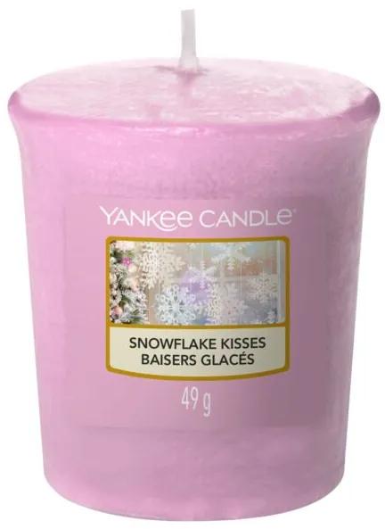 Yankee Candle Vonná Svíčka Votivní Snowflake Kisses, 49 g