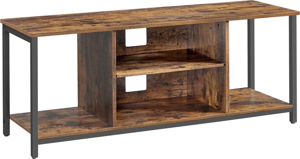 XXXLutz KOMODA POD TELEVIZI, hnědá, černá, 120/50/40 cm MID.YOU - Online Only TV příslušenství - 002543046101
