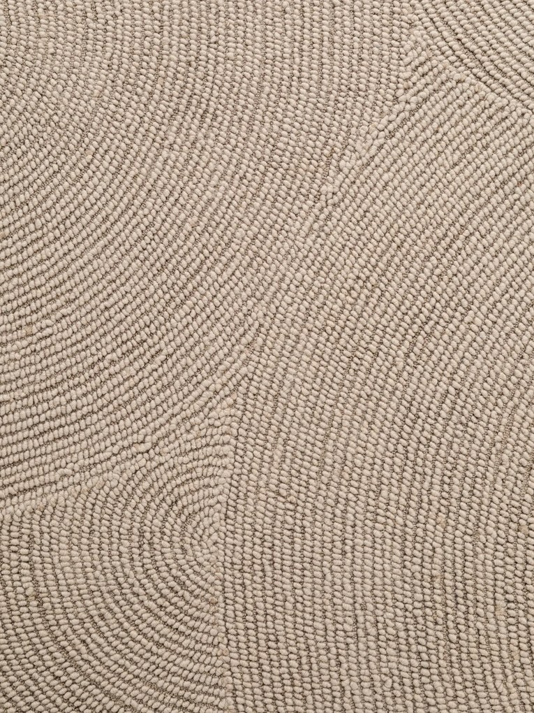 Hanse Home, Kusový koberec Calmio 106221 Beige kruh, 150x150 (průměr) kruh, béžová, ložnice