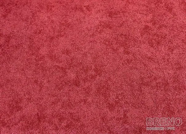 Breno Metrážový koberec SERENADE 16 (Ultratex) červený melír s leskem, šíře 500 cm, Červená
