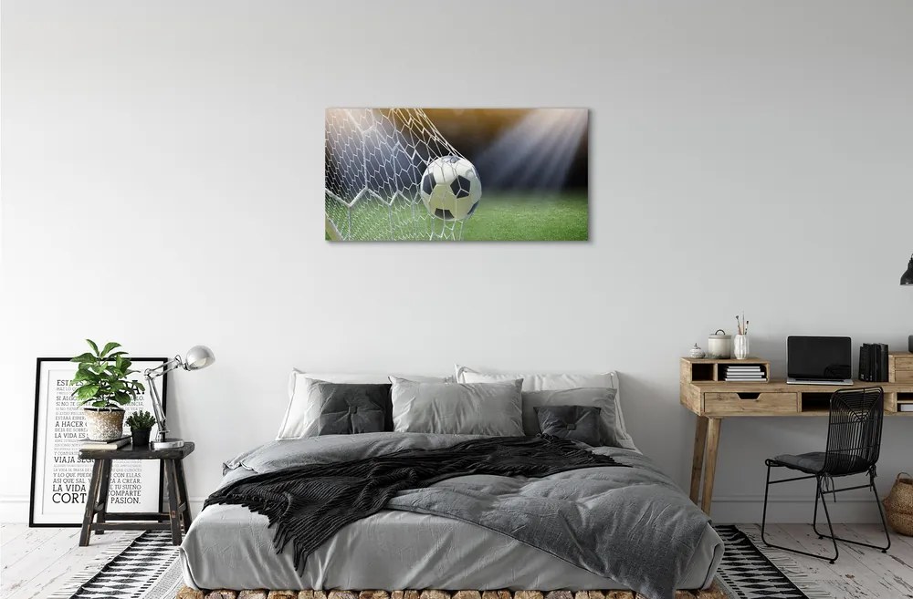 Obrazy na plátně Fotbalový stadion 140x70 cm