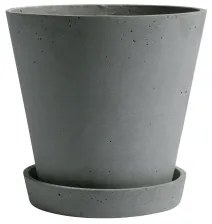 Květináč Flowerpot s podmiskou Green XL HAY