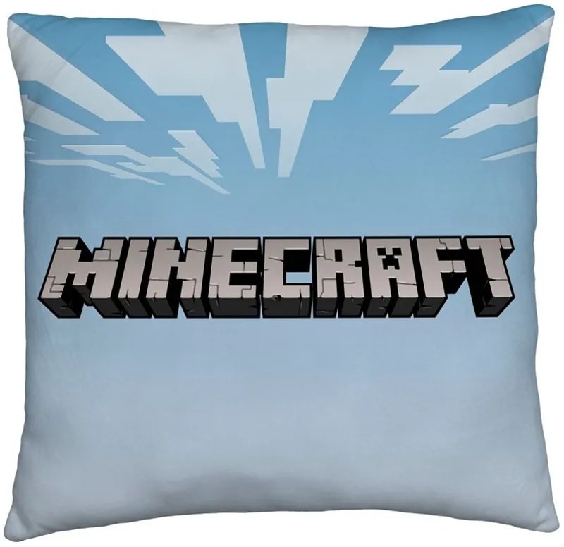 Oboustranný polštář Minecraft - motiv Farma - 40 x 40 cm