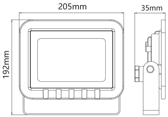 LED reflektor LED/50W/230V IP65