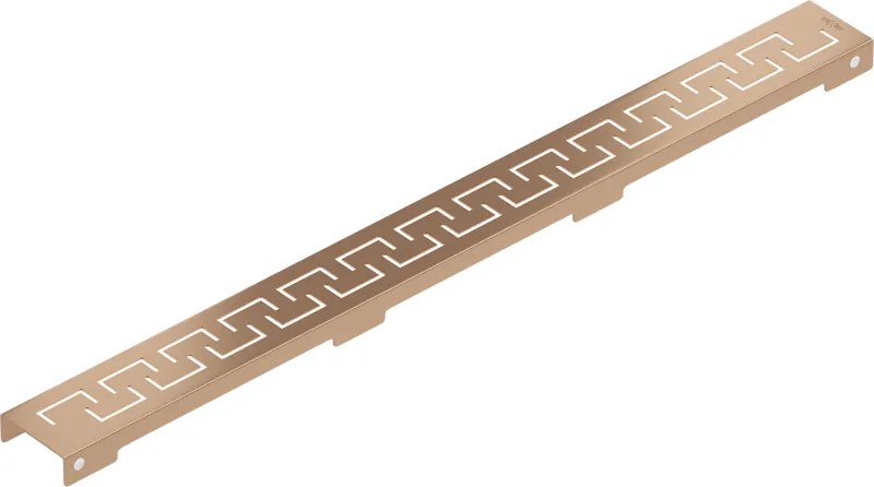 Mexen Flat, lineární podlahový žlab 50 cm, měděná matná, 1C24050