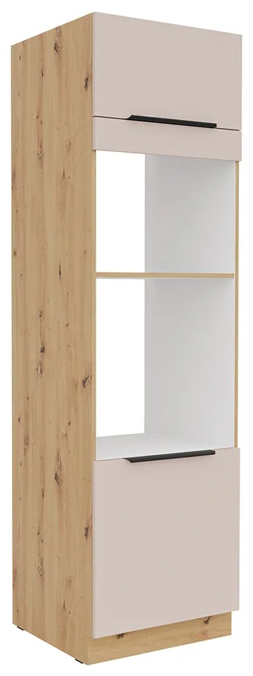 Kuchyňská linka SOLEA | 300 + 180 cm | VÝBĚR ÚCHYTŮ | zásuvky PREMIUM BOX | artisan/kašmír