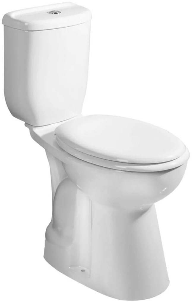Sapho - WC kombi bezbariérové, spodní odpad, bílá BD301.410.00