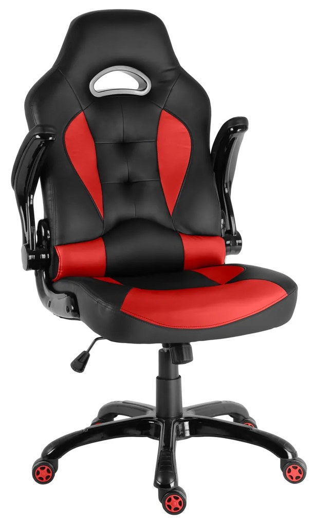 Herní židle NEOSEAT NS-014 černo-červená