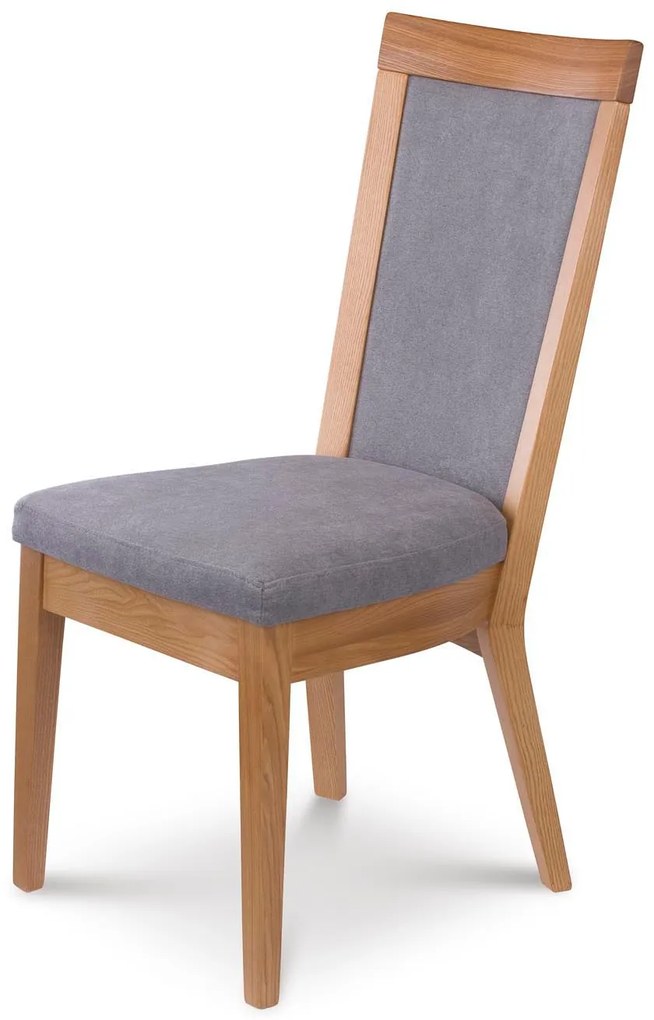 Čalouněná židle PT1 z masivního dubu