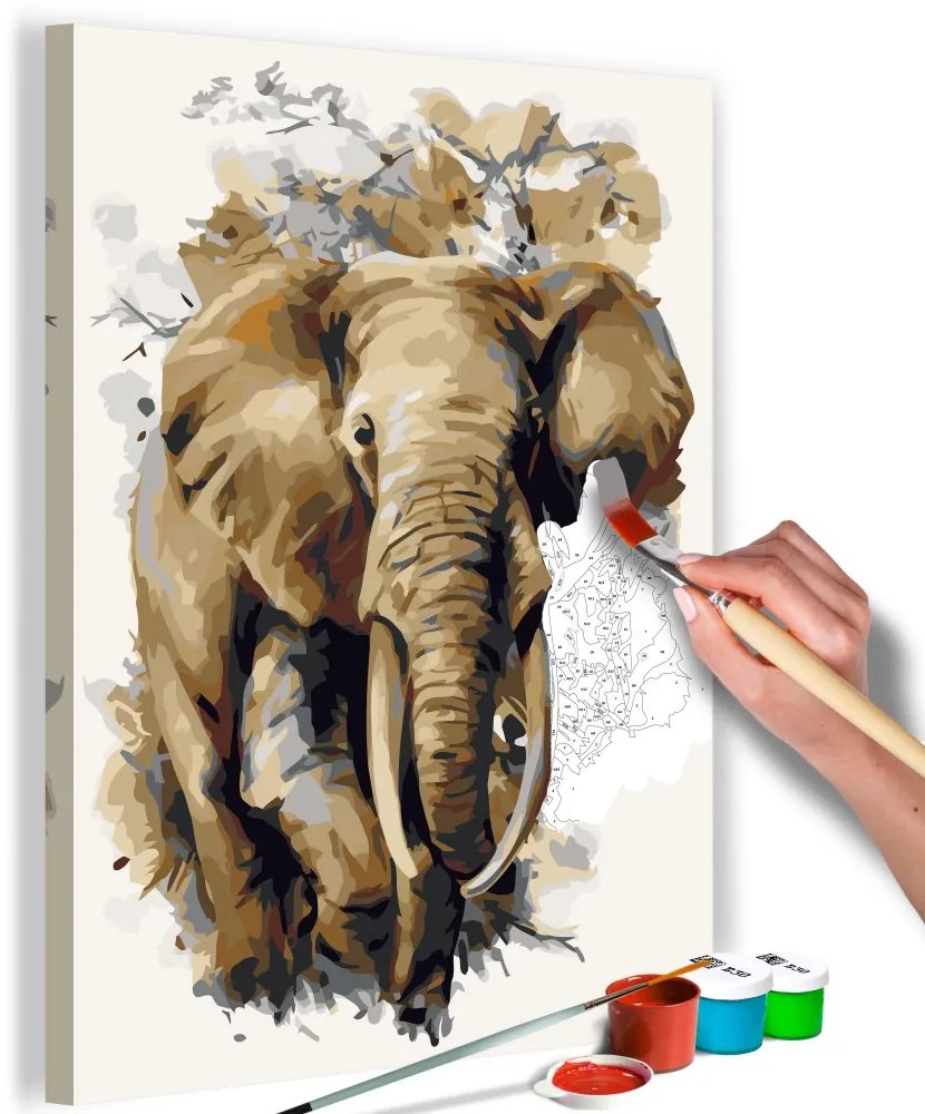 Bimago Malování podle čísel - Beautiful Giant | 40x60 cm