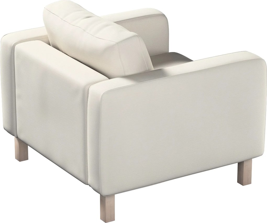 Potah na křeslo IKEA Karlstad, krátký barva šedá