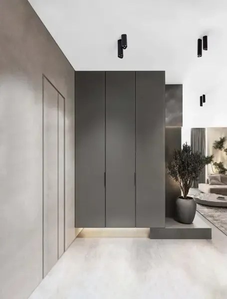 LED černé moderní stropní svítidlo Etho