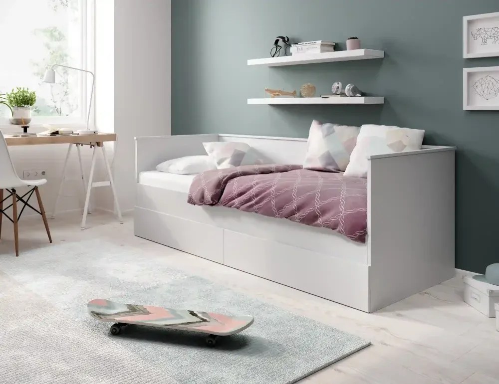 Postel dvojitá s matracemi HELA II 200x80