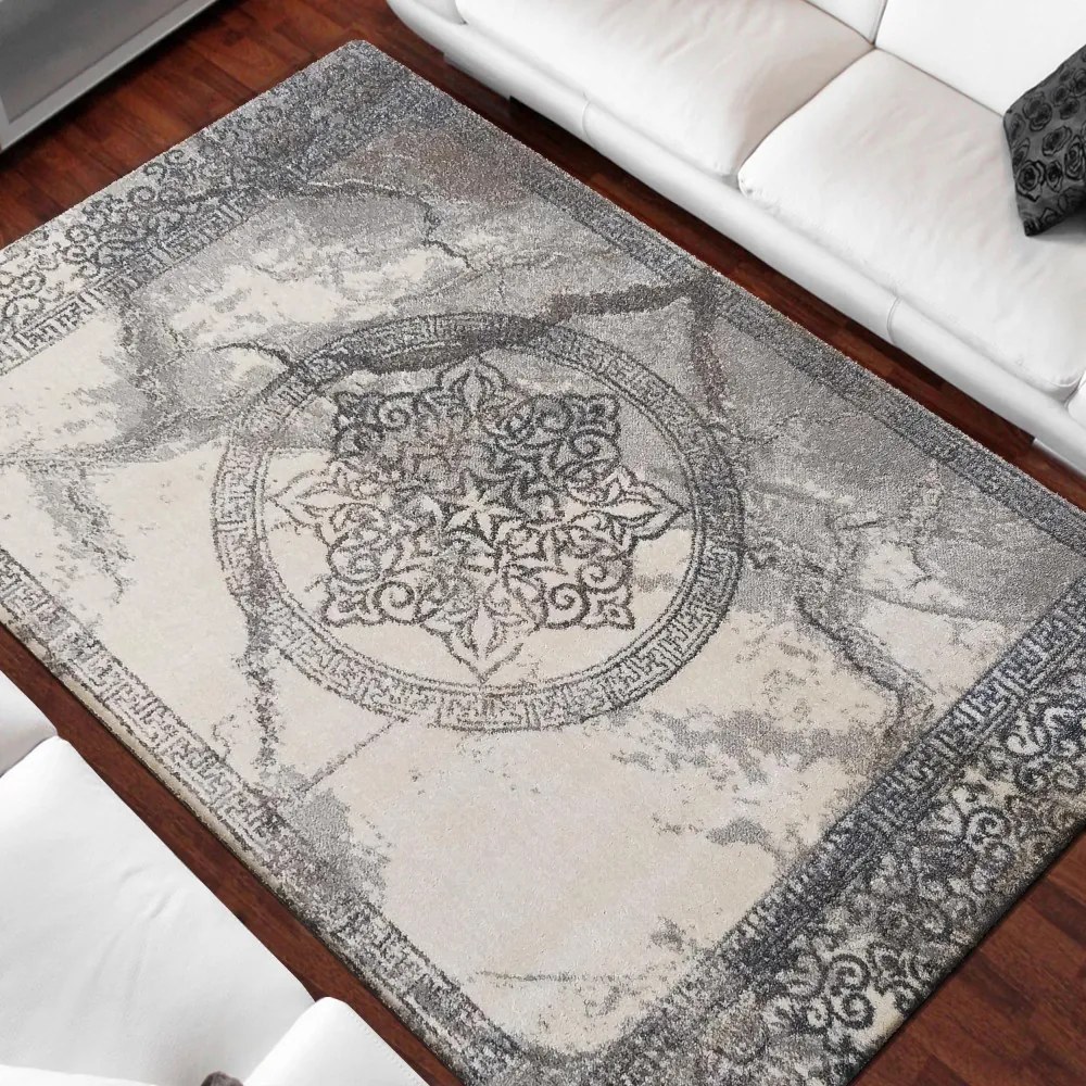 Luxusní koberec do obýváku s motivem mandala Šířka: 120 cm | Délka: 170 cm