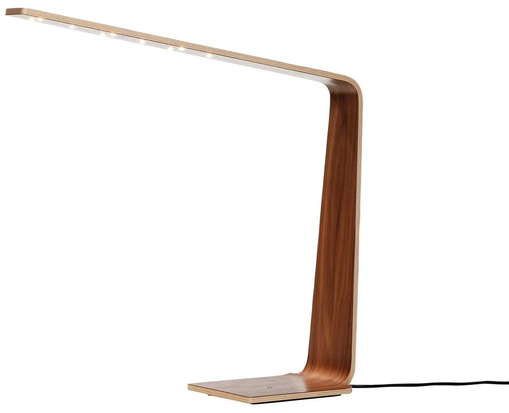 Stolní lampa LED4, více variant - TUNTO Model: přírodní dub, bílá barva