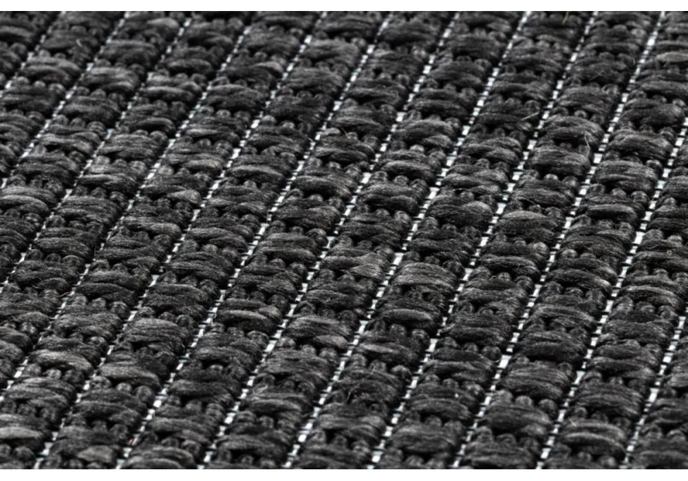 Kusový koberec Duhra černý 240x330cm