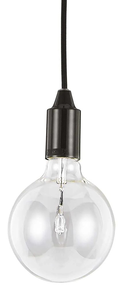 Ideal Lux Závěsné svítidlo EDISON SP1 NERO