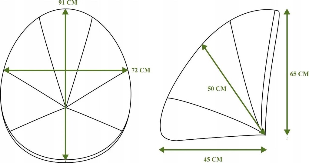 Voděodolný podsedák do zahradního křesla ACAPULCO 91x72 cm - tmavě béžový