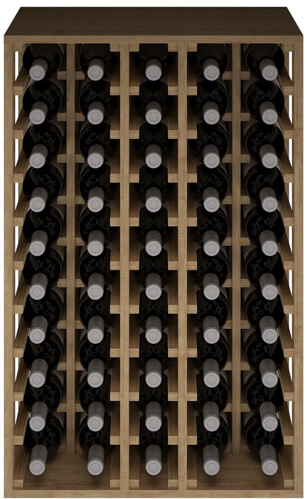 Expovinalia Regál na víno CANEDO MAGNUM Materiál a odstín: Borovice s černým nátěrem