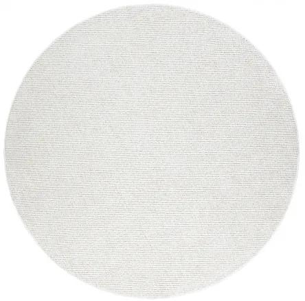 Kulatý koberec CASABLANCA PLUS krémový Jednobarevný, smyčkový velikost kruh 200 cm | krásné koberce cz