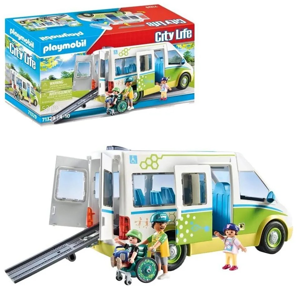 Stavebnice playmobil 71329 školní autobus