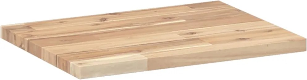 Plovoucí police 3 ks 60 x 30 x 2 cm neošetřené akáciové dřevo 3279369