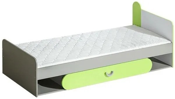 postel s úložným prostorem FILIP 13, zelená