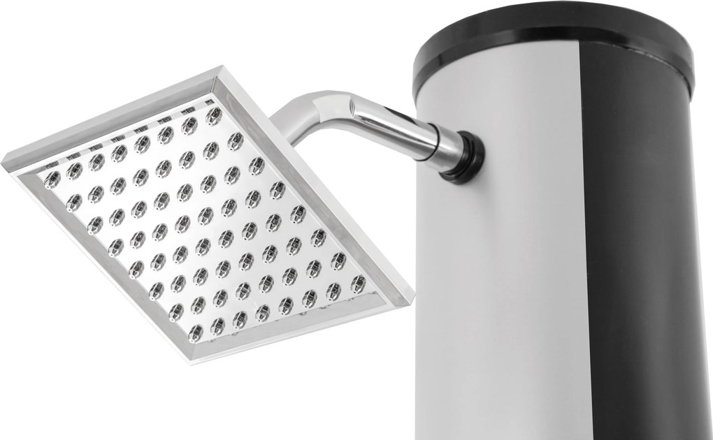Solární sprcha G21 Helen 40 l, černo-stříbrná