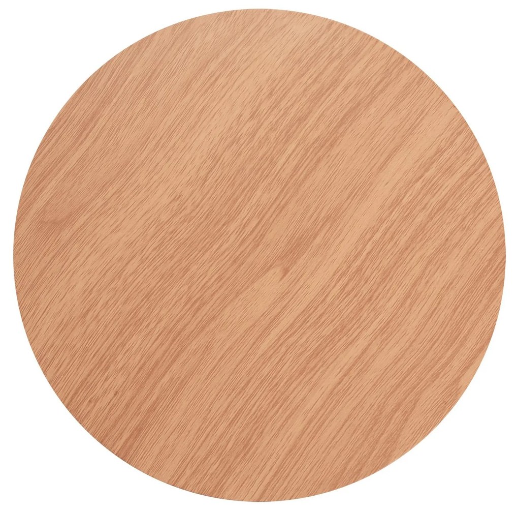 Toolight Toolight, LED nástěnné svítidlo 20cm 12W APP1405-W WOOD, přírodní hnědá, OSW-03086