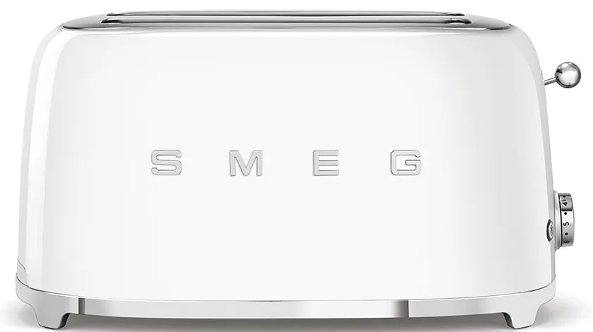 Smeg Toustovač 50´s Retro Style, 4x2, TSF02 bílý TSF02WHEU
