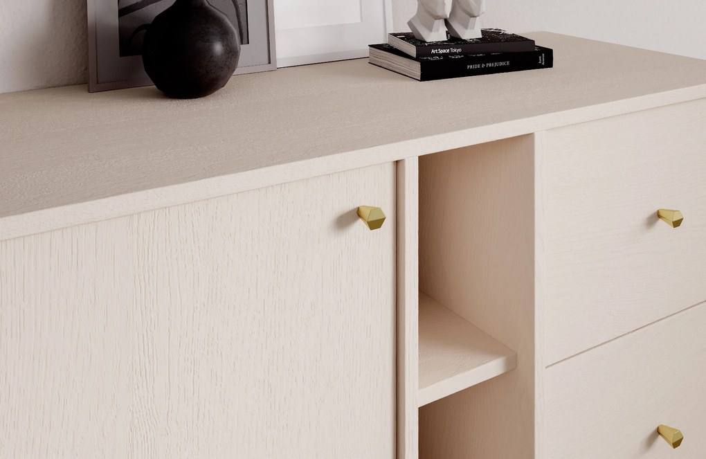 ADRK Furniture Komoda 1D 3S 3P Tili ADRK-CHES-TIL-1D-3S-3P-BS