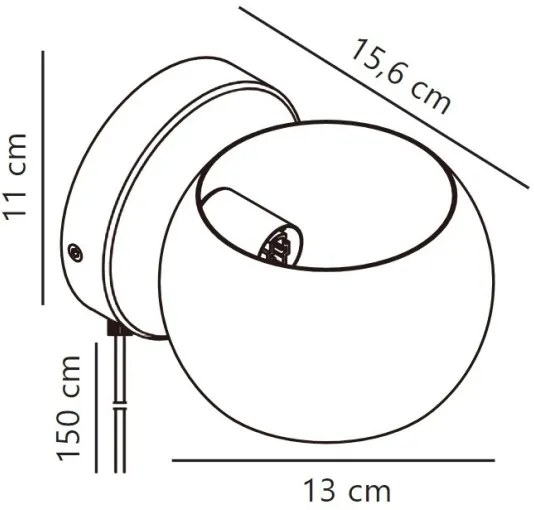 Nordlux - Nastavitelné nástěnné bodové svítidlo BELIR 1xG9/5W/230V béžová