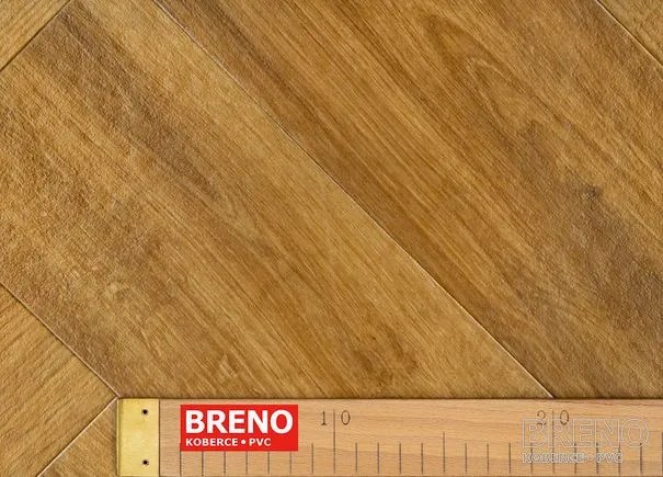 Breno PVC MAXIMA EKO Boreal 060 - hnědé dřevo, šíře 100 cm