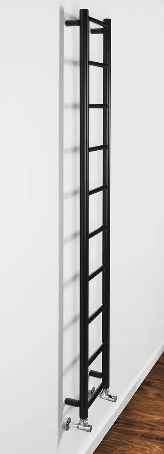 Sapho Sapho, DINA topné těleso 250x1680mm, černá matná, IR377TB
