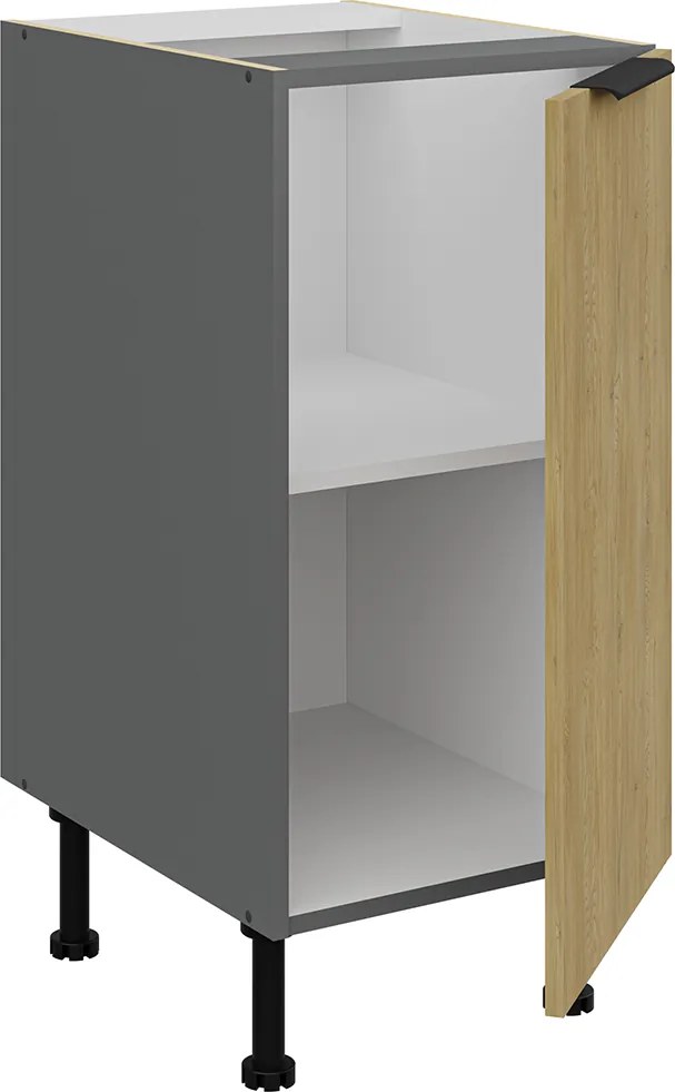 Kuchyňská linka CREMONA ac | 260 cm | UNI dvířka | antracit/cremona