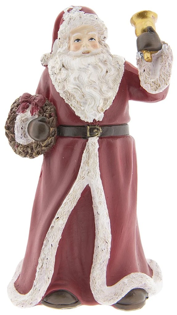Dekorace Santa se zvonkem -  10*10*19 cm