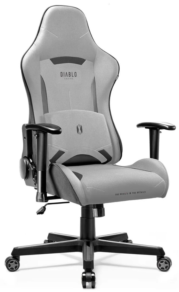 Diablo Chairs - Herní křeslo Diablo X-Starter: šedá