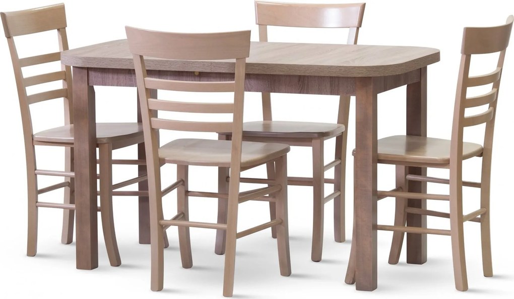 Stima Dřevěná jídelní židle SIENA masiv | Odstín: třešeň