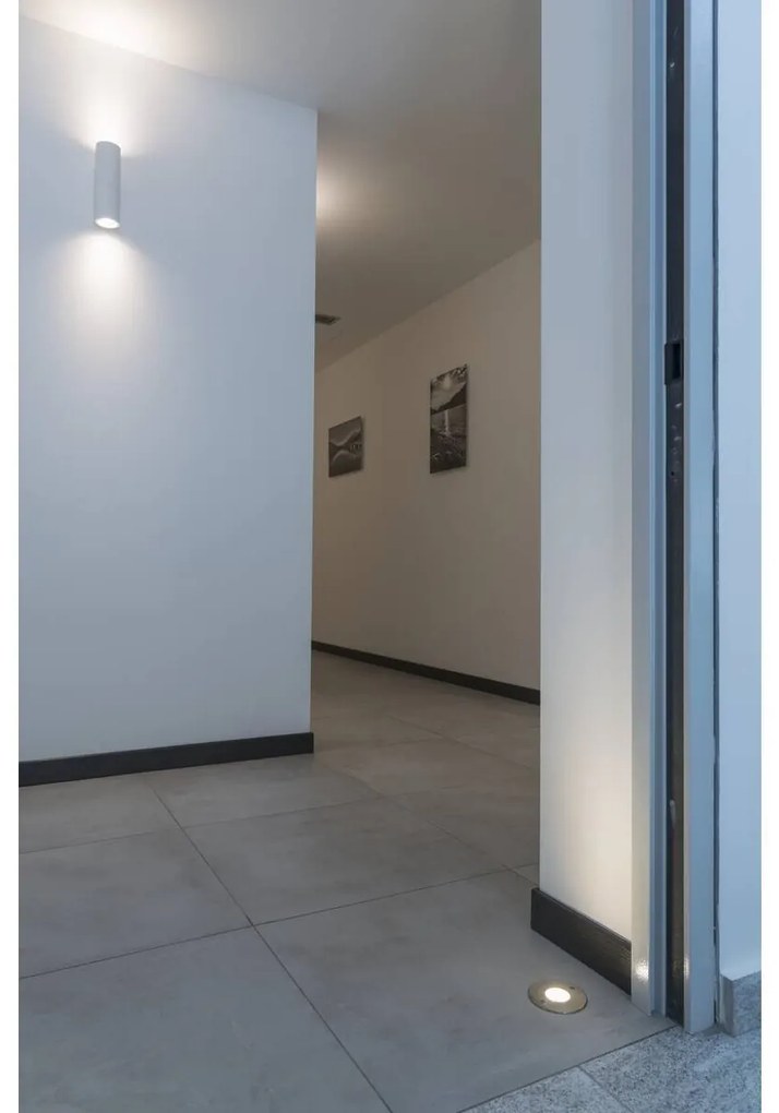 LA 233500 DASAR LED LV česaná ocel 12= LED 6W IP67 3000K - BIG WHITE (SLV)