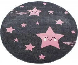 Vopi | Dětský koberec Kids 610 pink - 120 x 170 cm