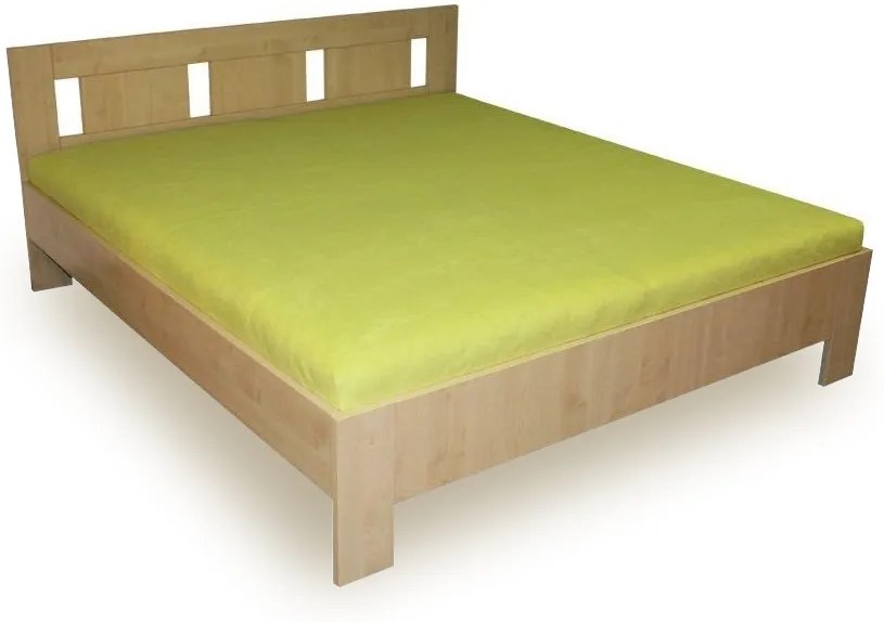 Manželská postel - dvoulůžko DITA 160x200, 180x200 LERMO, Javor